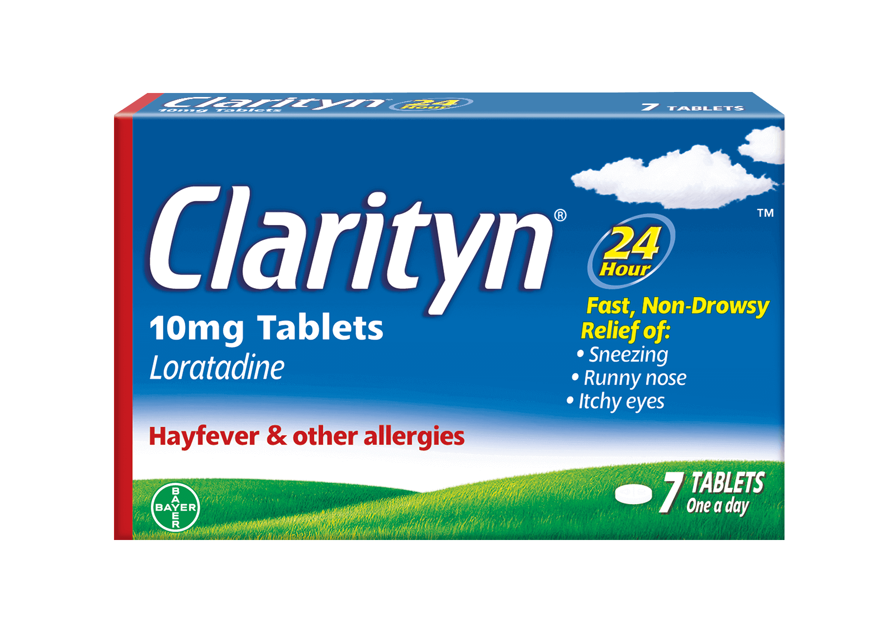 Clarityn® Tablets 24-Hour -Relieve Allergy Symptoms